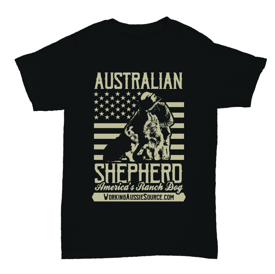 "My Aussie is My Top Hand" Vintage Working Aussie Source Design ...